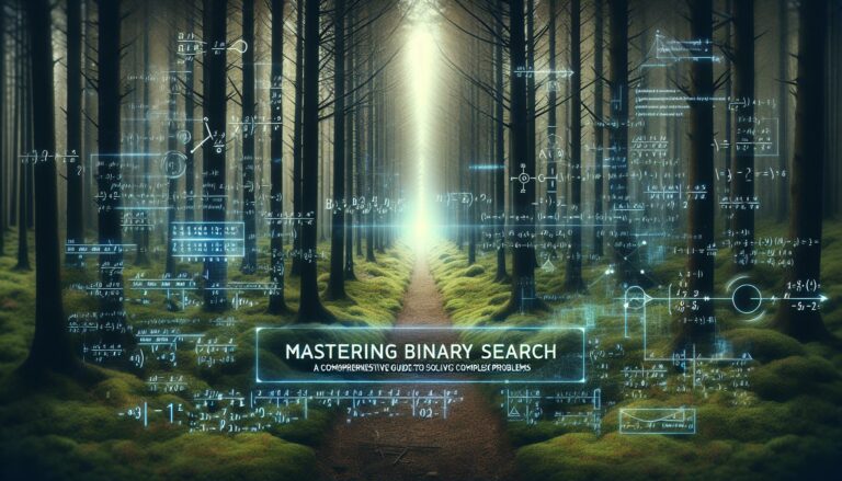 Mastering Binary Search A Comprehensive Guide To Solving Complex Problems Algocademy Blog 0694