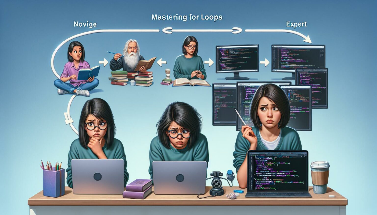 Mastering For Loops: From Novice to Expert – AlgoCademy Blog