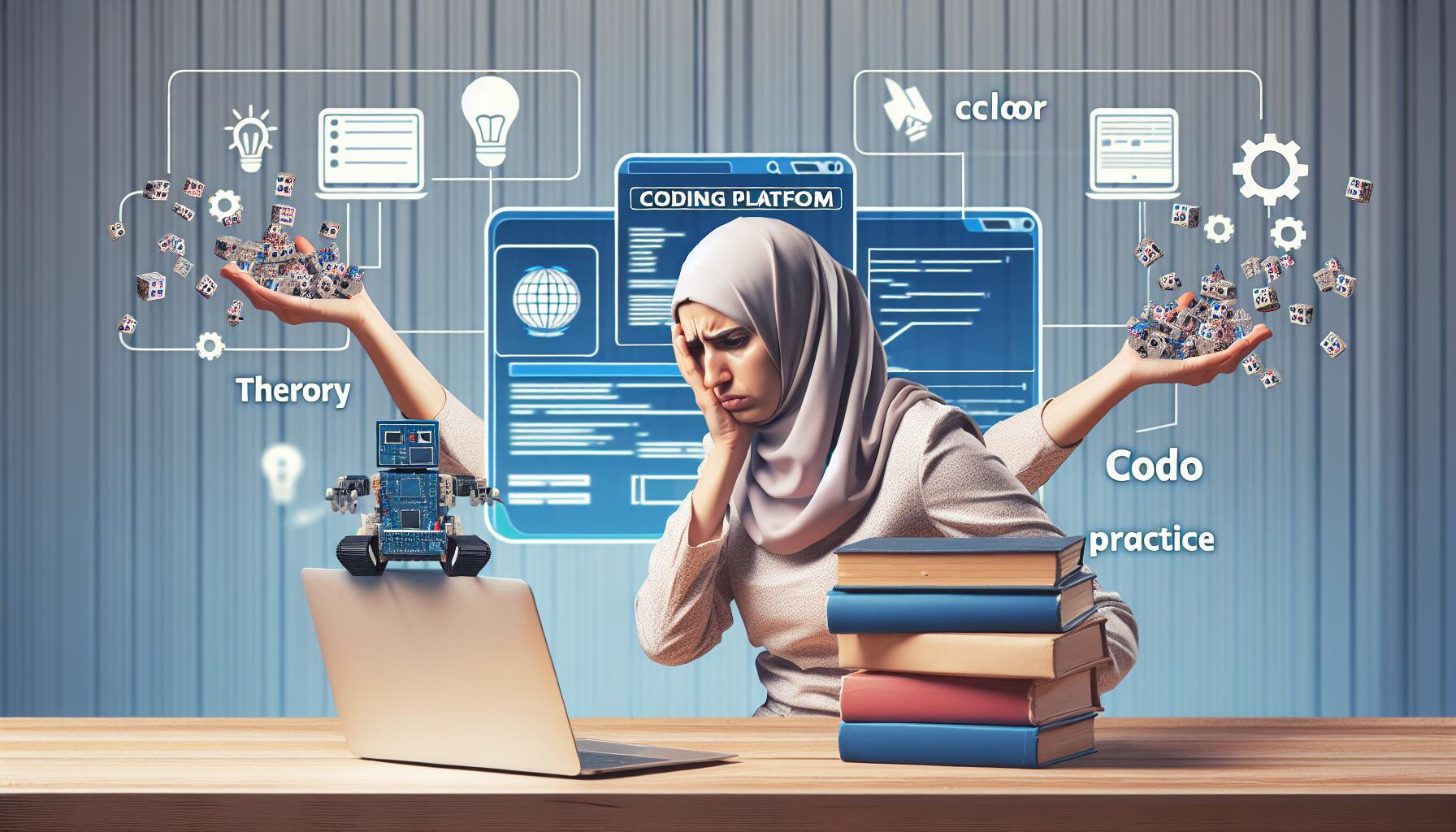 Why Online Coding Platforms Aren't Enough: Balancing Theory with Hands ...