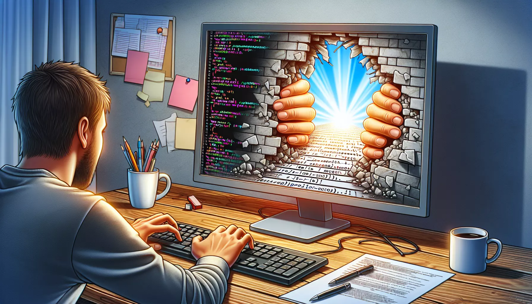 Why You Can't Start Coding: Breaking the Blank Page Barrier - AlgoCademy Blog