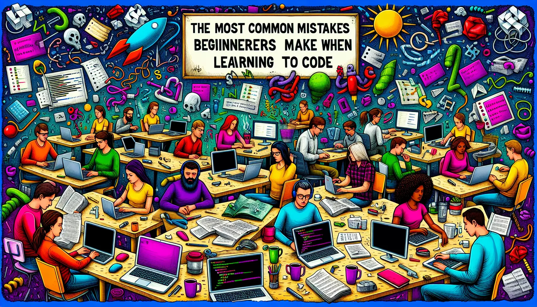The Most Common Mistakes Beginners Make When Learning To Code Algocademy Blog