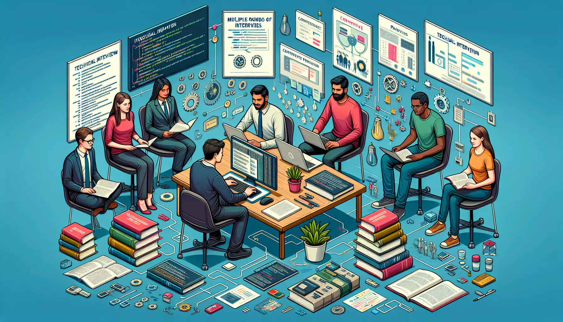 How to Prepare for Multiple Rounds of Technical Interviews: A Comprehensive Guide - AlgoCademy Blog