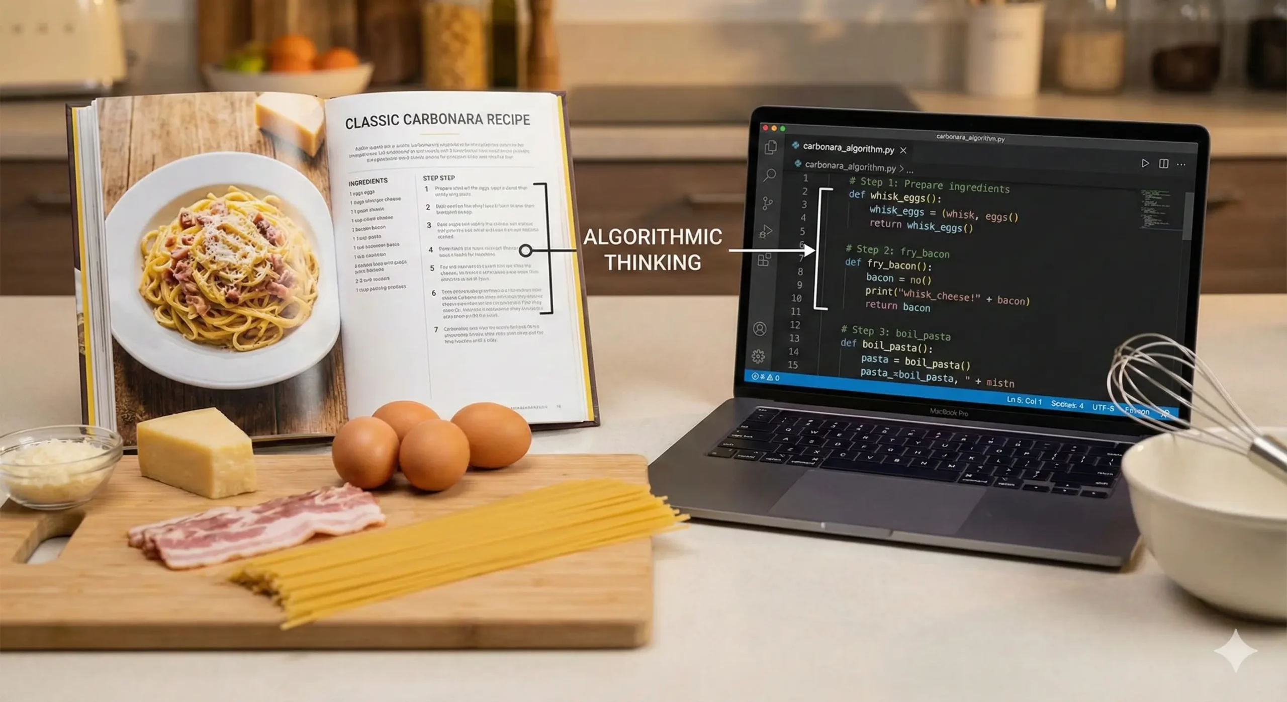 If You Can Follow a Recipe, You Can Code: Algorithmic Thinking for Non ...